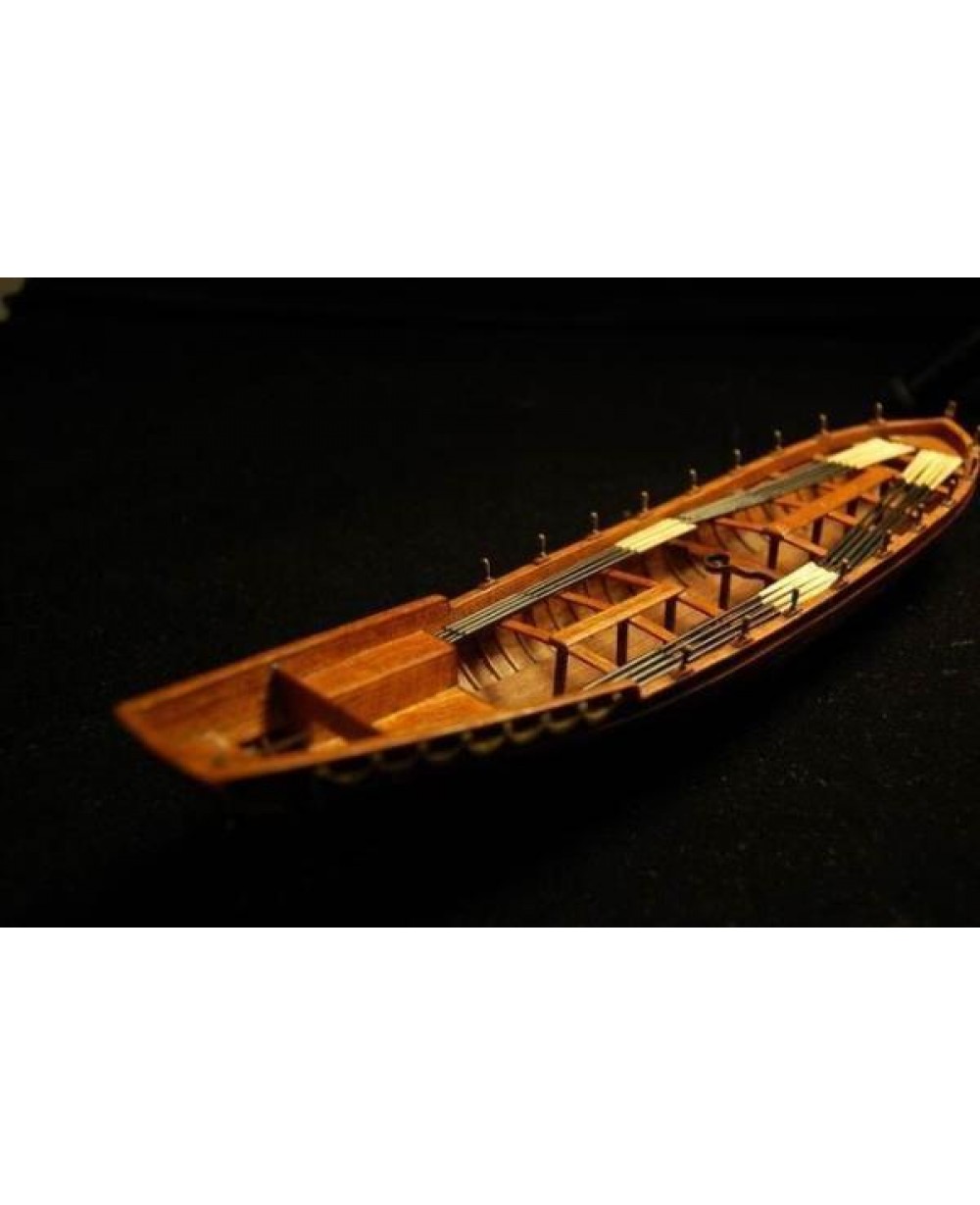 Life Boat le requin Longboat Scale 1/48 L 242MM 9.5"