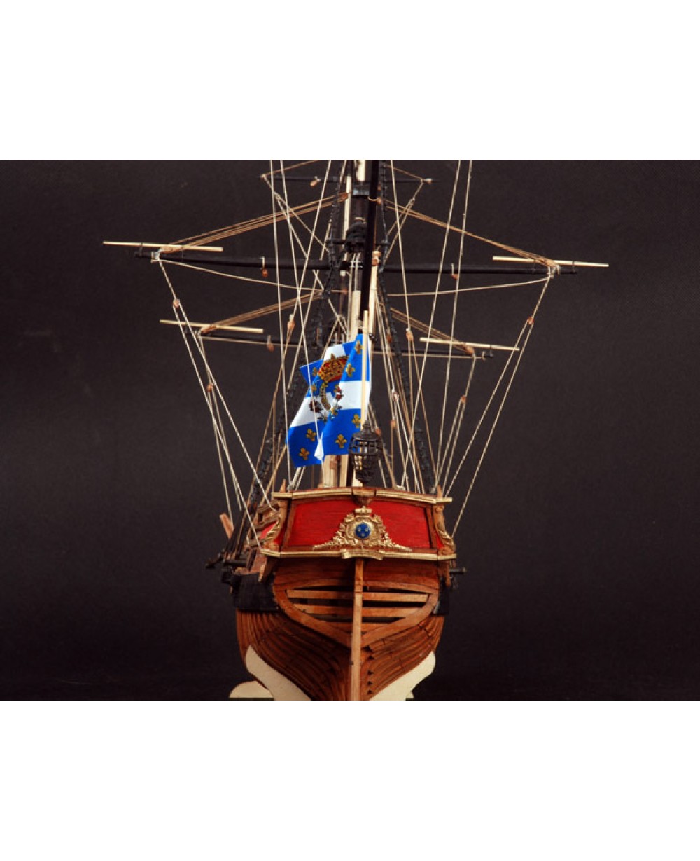 La Belle 1684 Full Ribs Scale 1/48 450mm 17.7" Wood Model Ship Kit