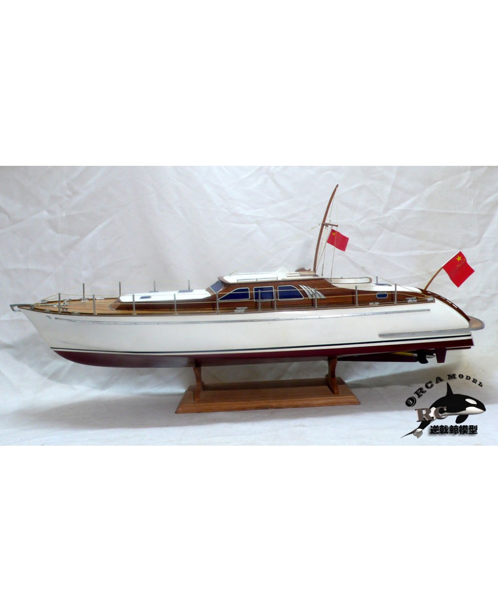 Simulation runabout high speed runabout boat model ship kits 26“