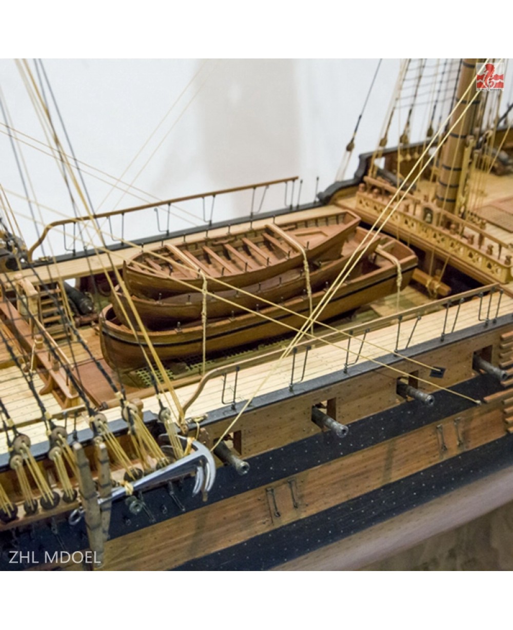 USS Bonhomme Richard Cherry version) with mast Model Ship Kit