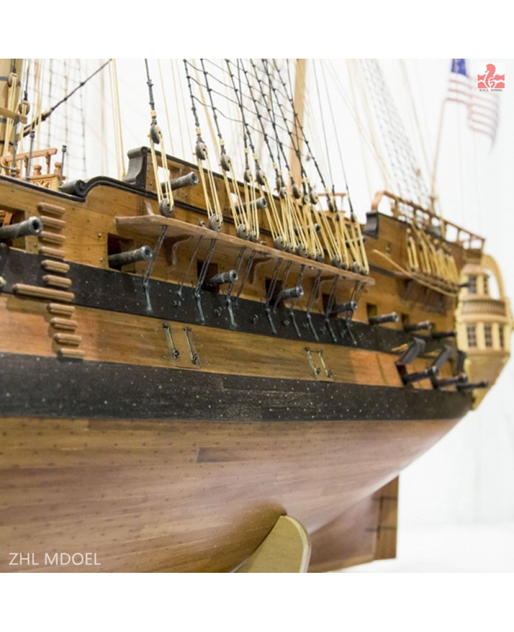 USS Bonhomme Richard Cherry version) with mast Model Ship Kit