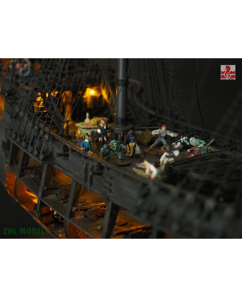 Top Level Of The Black Pearl （All-Scenario Version 1-3 poles）Pirates of ...