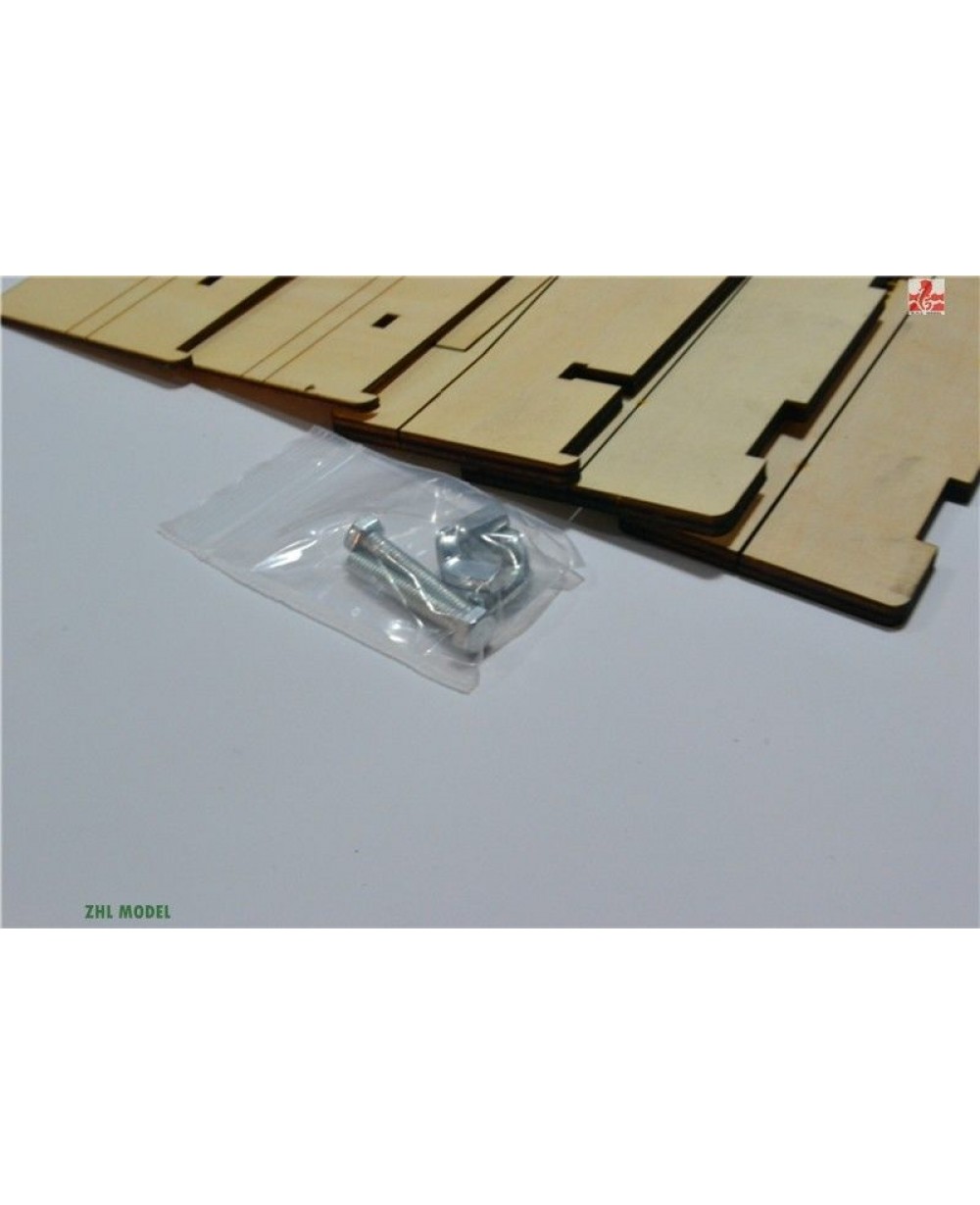 Planing wood fixtures model kits