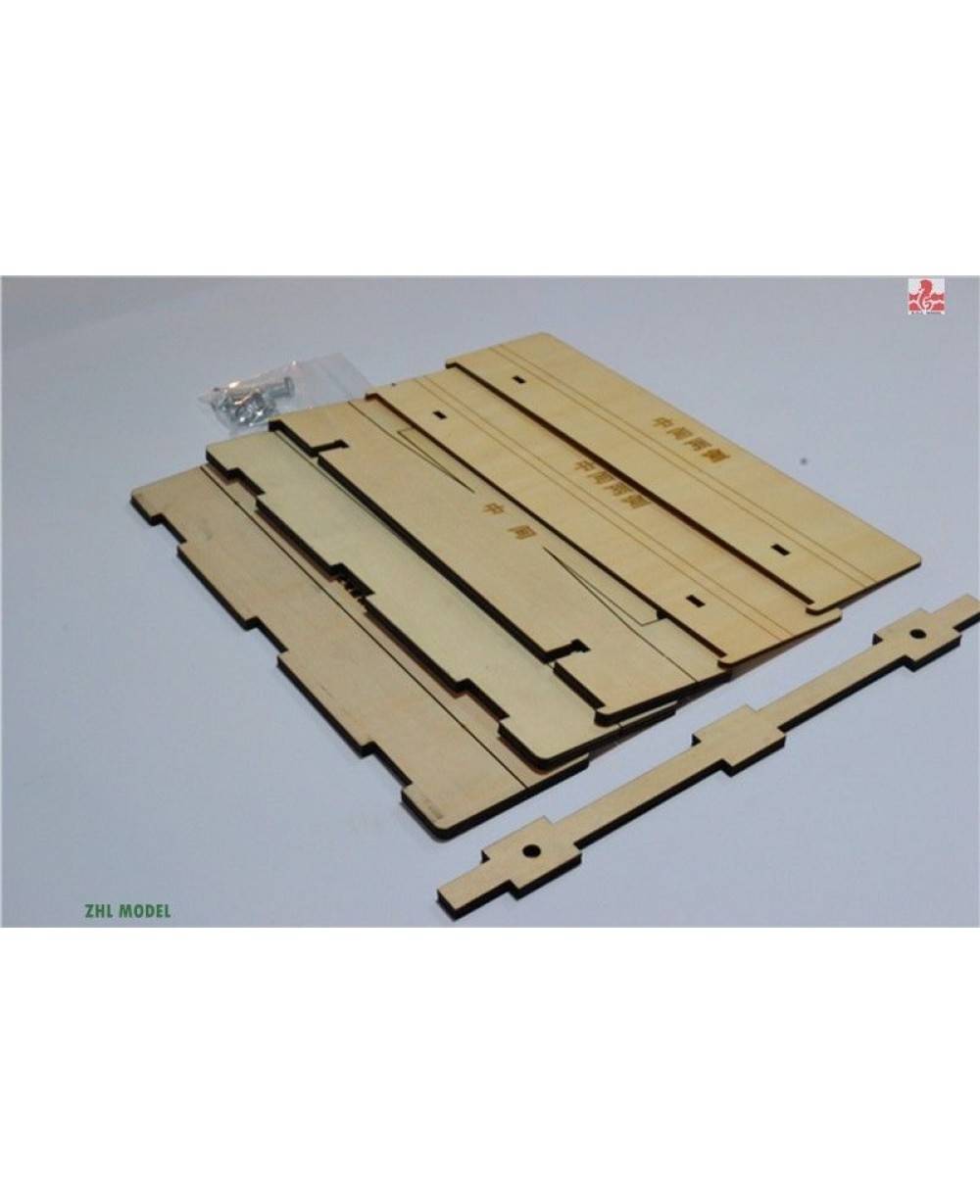 Planing wood fixtures model kits