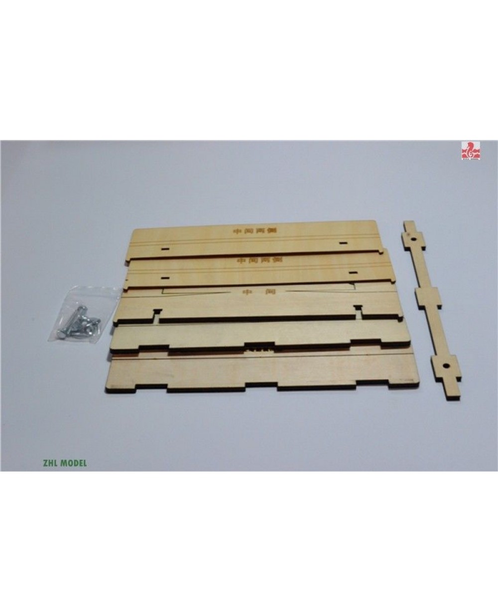 Planing wood fixtures model kits