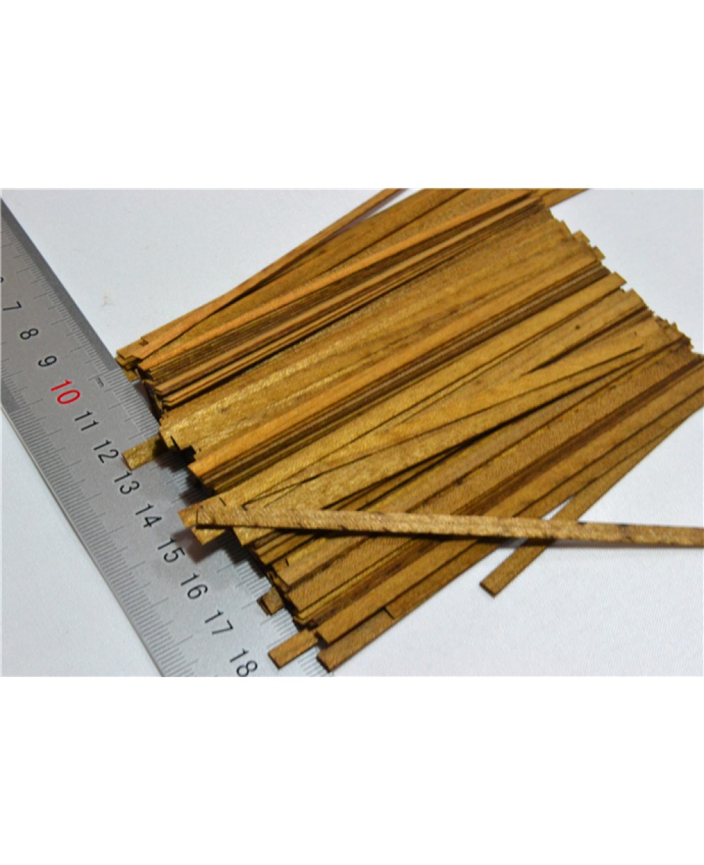 Teak wood strips，（short）100 pieces